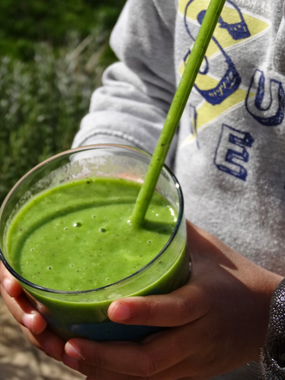 Mes 4 petits boulets : un blog de maman: Smoothie vert, un délice.